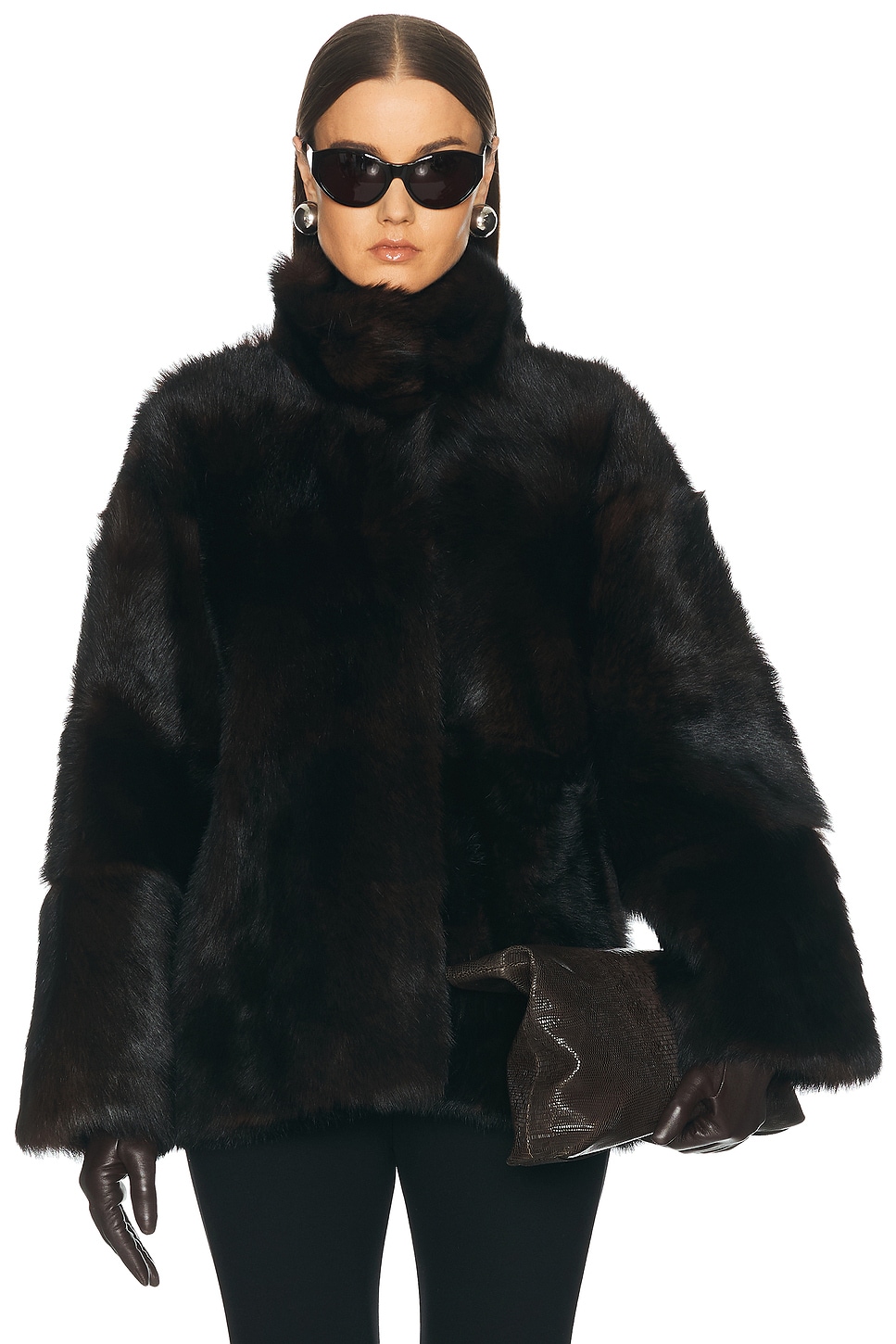 NOUR HAMMOUR NHOUR HAMMOUR Shearling Jacket